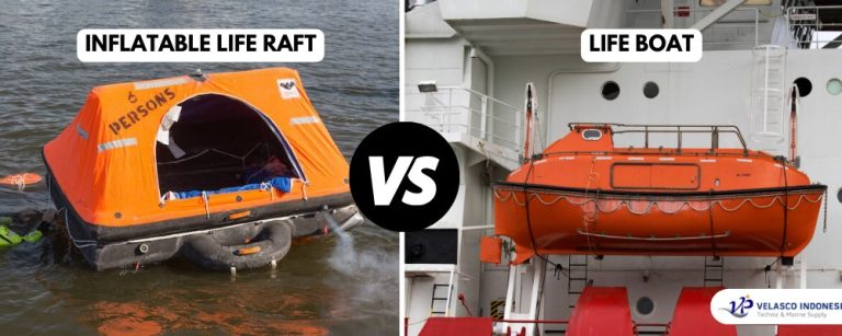 Perbedaan Inflatable Life Raft dan Lifeboat - Distributor Alat Kapal