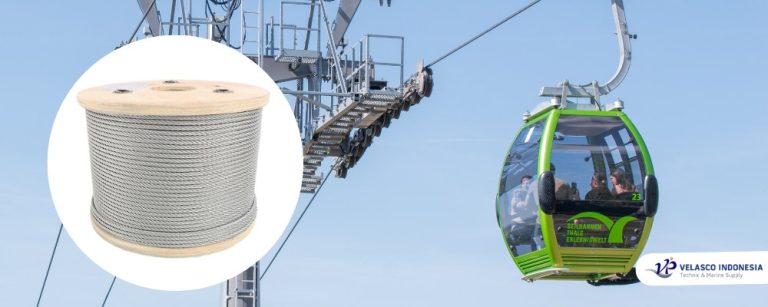 Wire Rope untuk Gondola - Distributor Alat Kapal